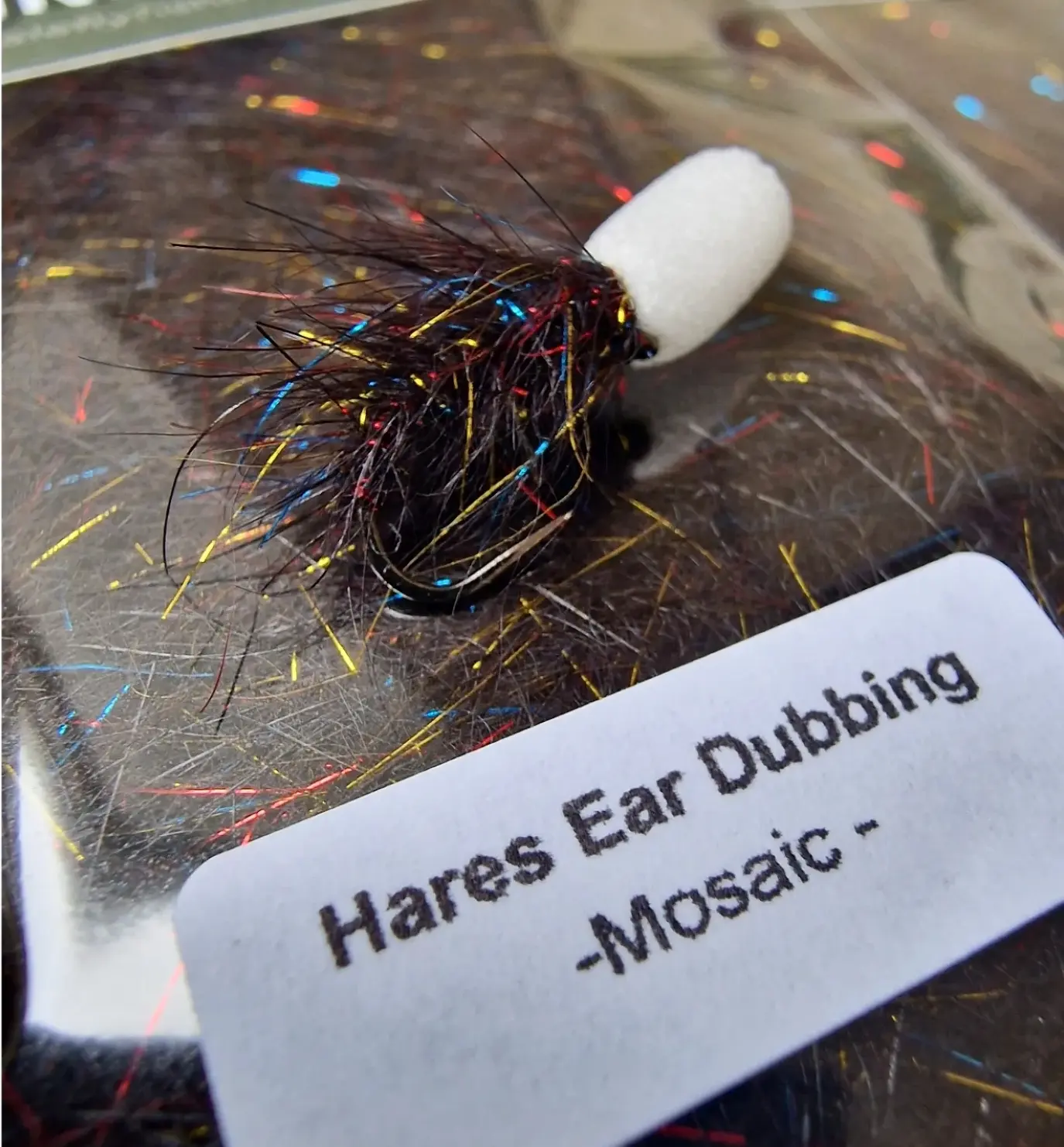 Hares Ear Dubbing - Mosaic - UV Mosaic | Kindale Fly Fishing