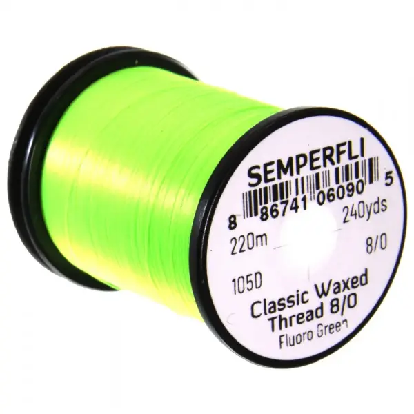 Semperfli Classic Waxed Thread 8/0 - Claret | Kindale Fly Fishing