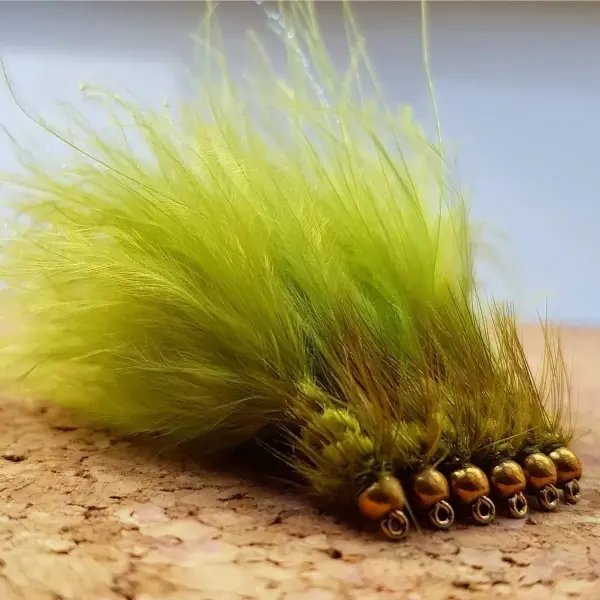 Gold Head Olive Damsel | Kindale Fly Fishing