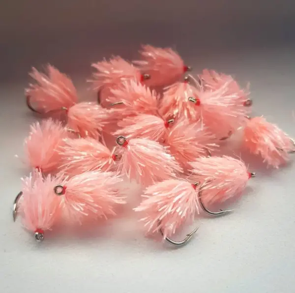 Barbless Coral Neon Blobs | Kindale Fly Fishing