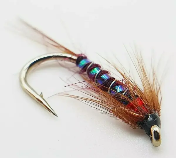 Pearl Claret Crunchers | Kindale Fly Fishing
