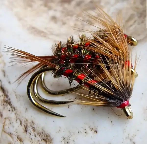 Red Holographic Cruncher | Kindale Fly Fishing