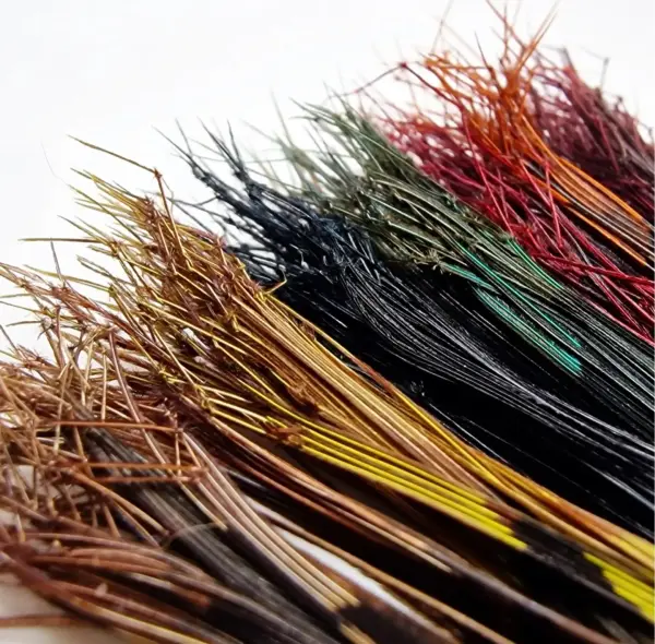 50 double Knotted Hopper Legs | Kindale Fly Fishing