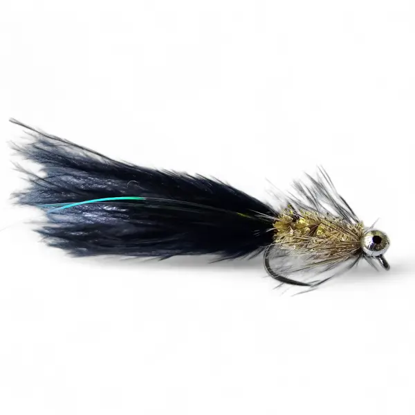Black and Gold Humongous Lure | Kindale Fly Fishing