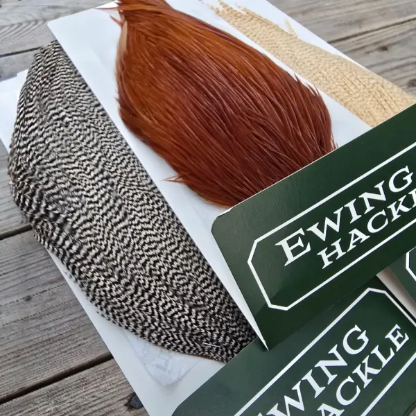 Ewing Cock Neck - Grizzly | Kindale Fly Fishing
