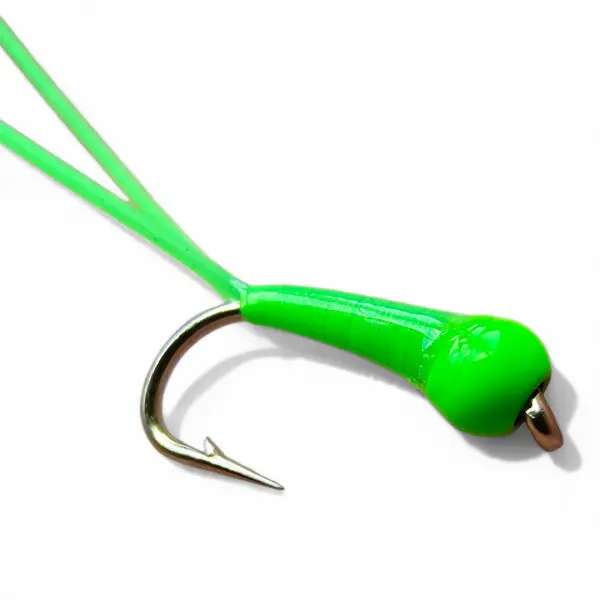 Fl Green Flexi Stalking Bug | Kindale Fly Fishing