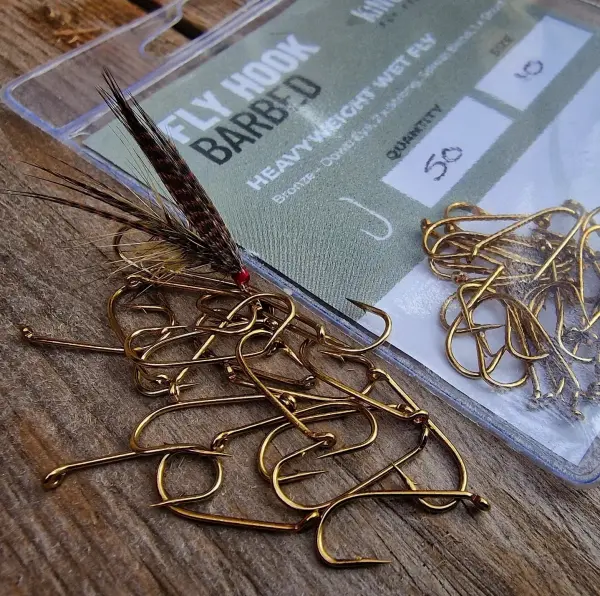 Kindale Barbed Heavyweight Wet Hooks | Kindale Fly Fishing