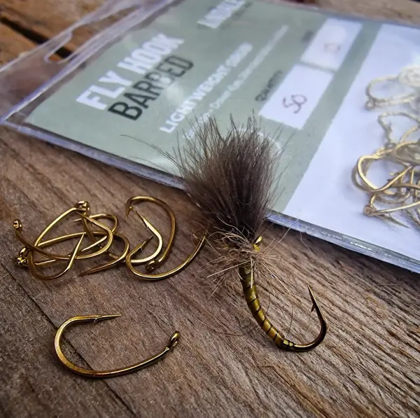 Kindale Barbed Lightweight Grub Hooks | Kindale Fly Fishing