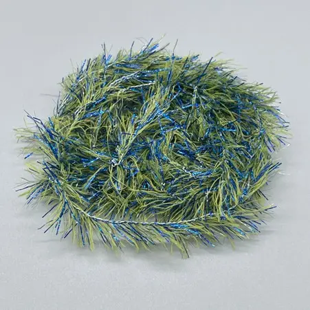 Upavon Pure - Blue Flash Damsel Straggle Hackle | Kindale Fly Fishing